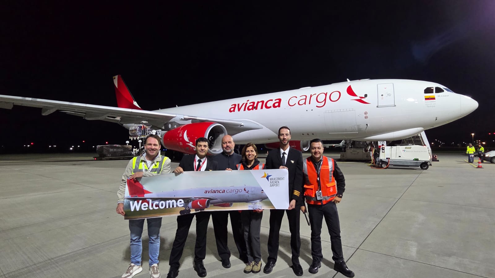 Welcome Avianca Cargo at Maastricht Aachen Airport - MST Cargo